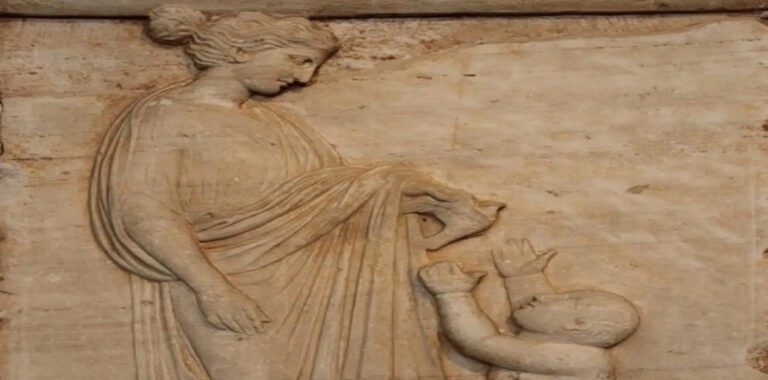 «Μνησαγόρα και Νικοχάρης: Το Αποχαιρετιστήριο Άγγιγμα» - Αρχαία Ελληνικά